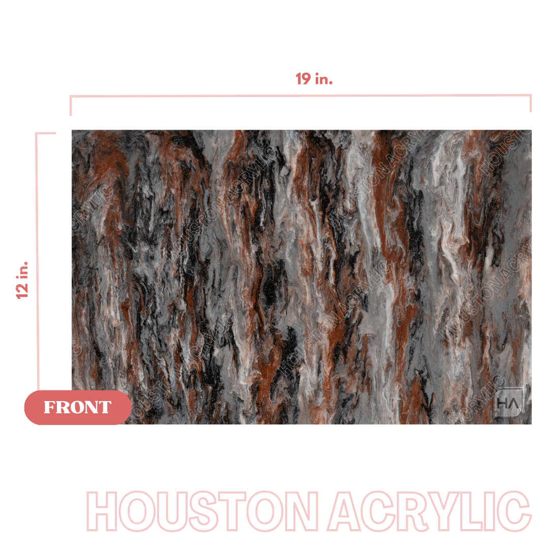 1/8" Canyon Elixir Cast Acrylic Sheet – Houston Acrylic