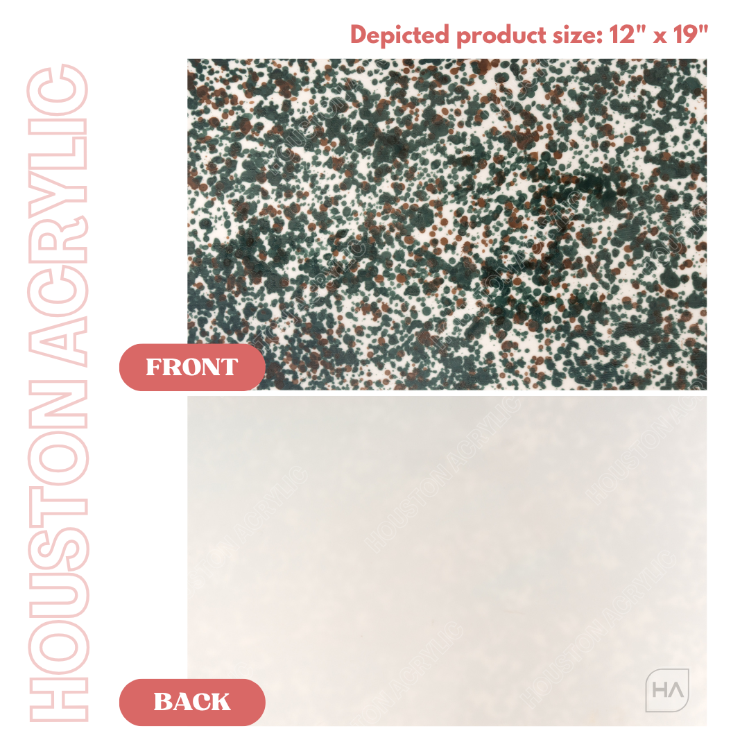 1/8" Cowboy Splatter Cast Acrylic Sheet – Houston Acrylic