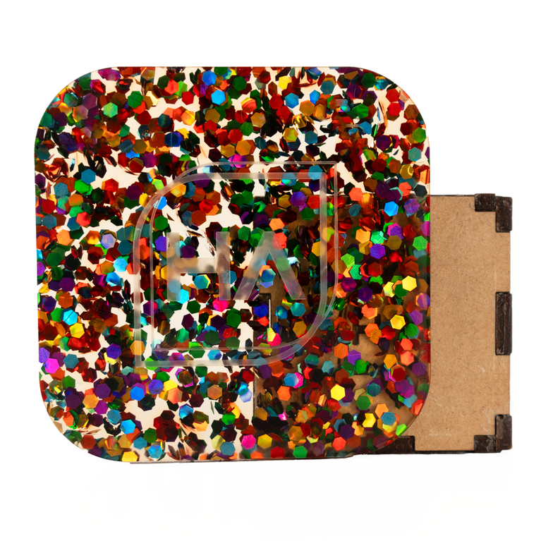 1/8" Carnival Hex Confetti Cast Acrylic Sheet – Houston Acrylic