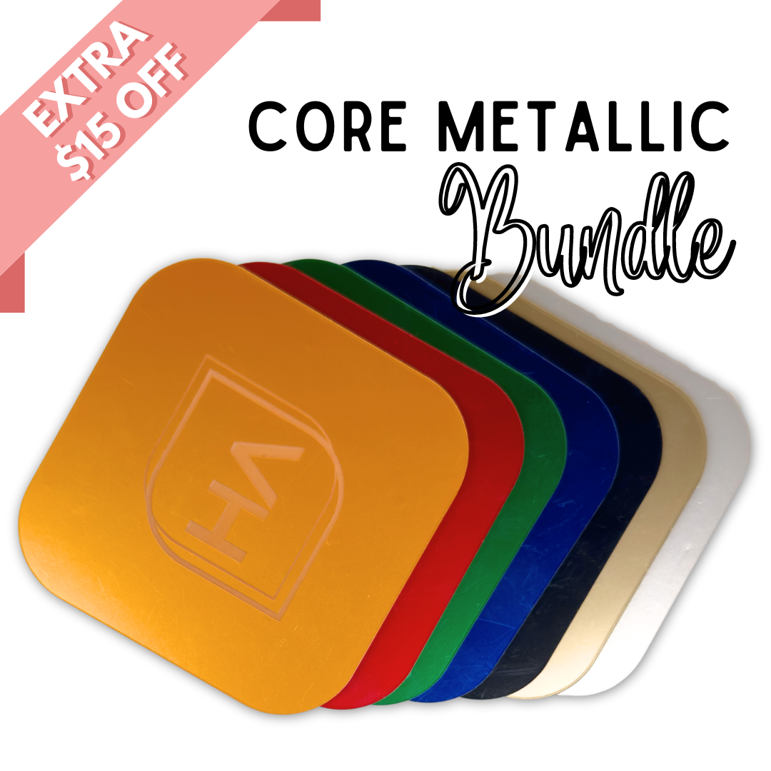 Core Metallic Acrylic Sheet Bundle – Houston Acrylic