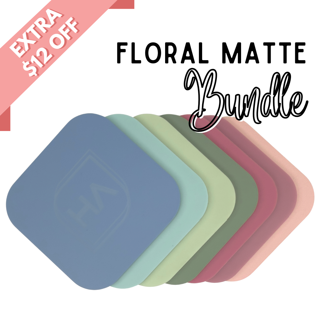 Floral Matte Acrylic Sheet Bundle – Houston Acrylic