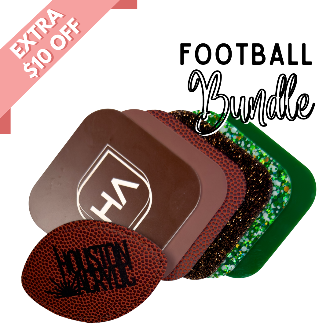 Football Laser Materials Bundle – Houston Acrylic