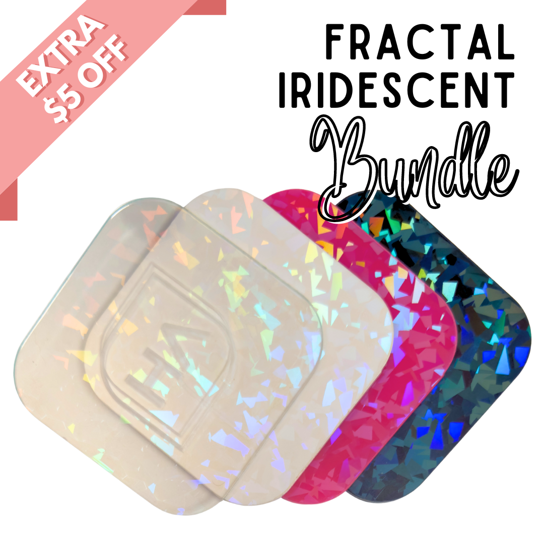 Fractal Iridescent Acrylic Sheet Bundle – Houston Acrylic