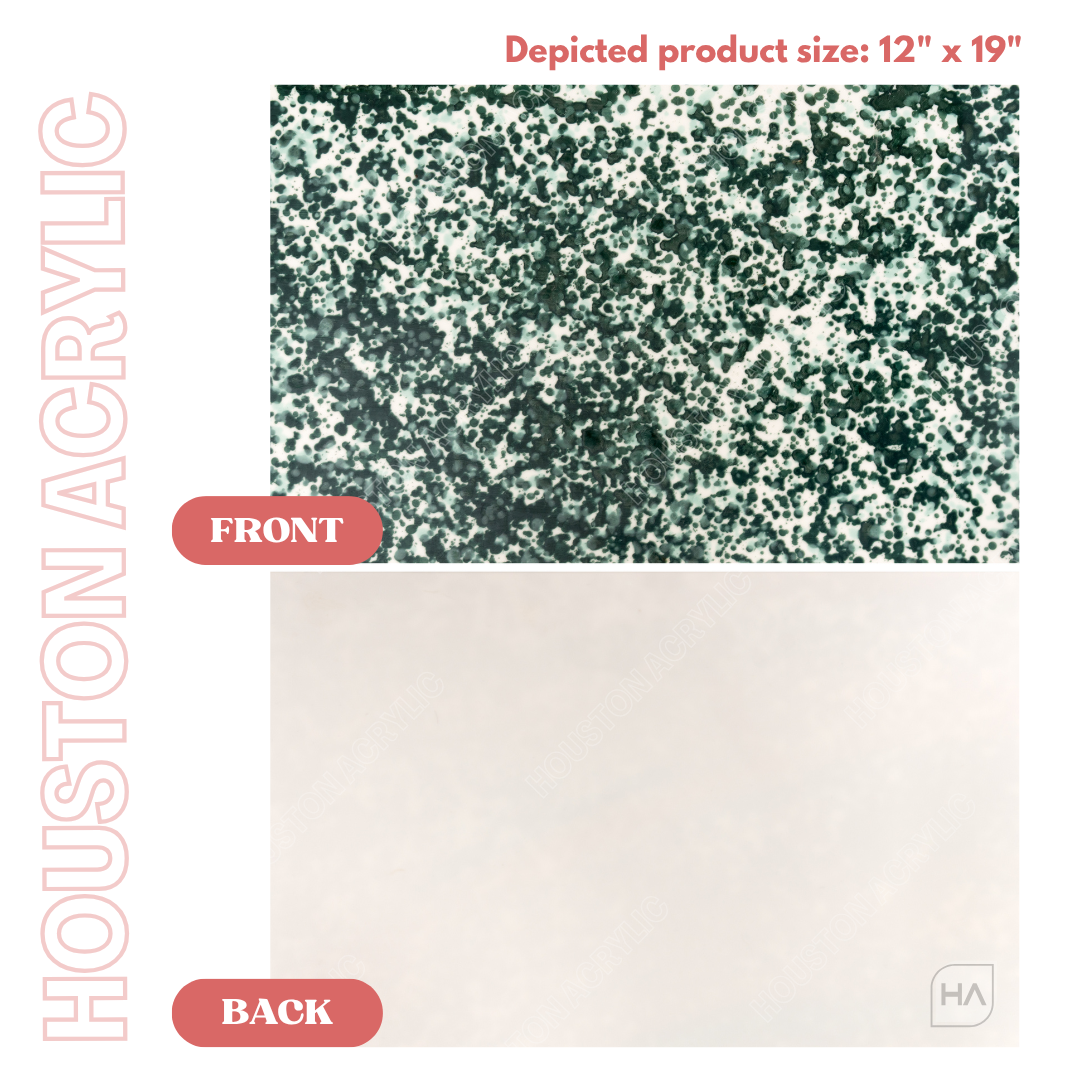 1/8" Marina Splatter Cast Acrylic Sheet – Houston Acrylic