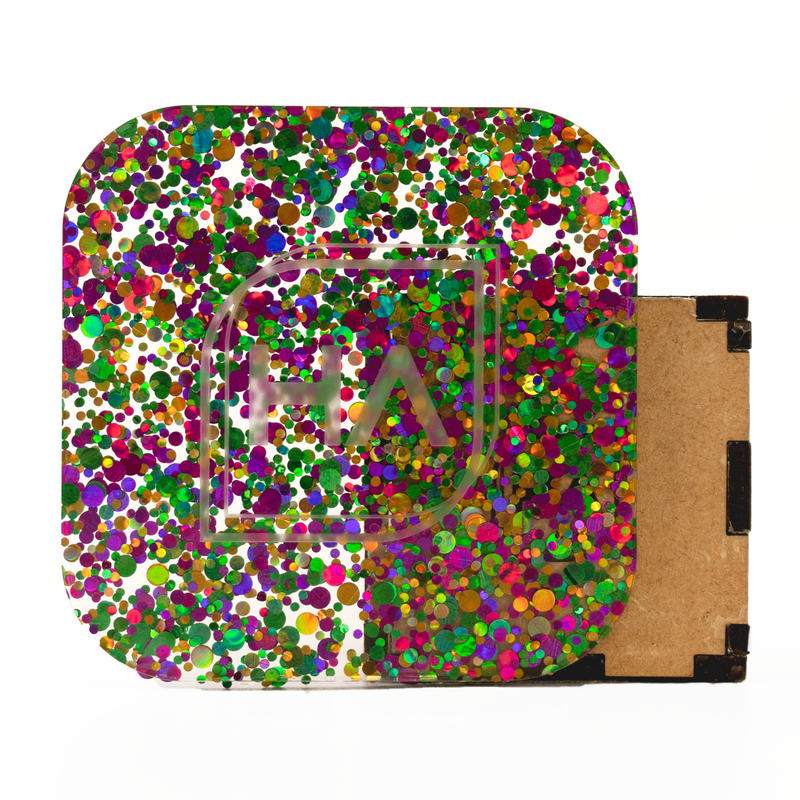 1/8" Mardi Gras Confetti Cast Acrylic Sheet – Houston Acrylic