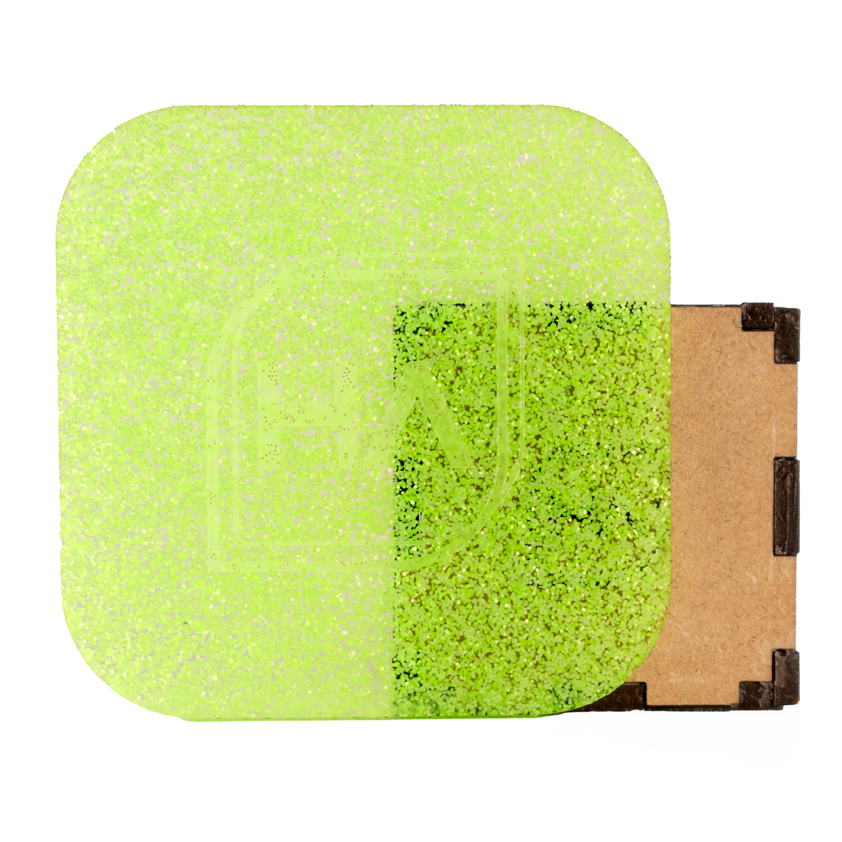 1/8" Neon Green Glitter Cast Acrylic Sheet – Houston Acrylic