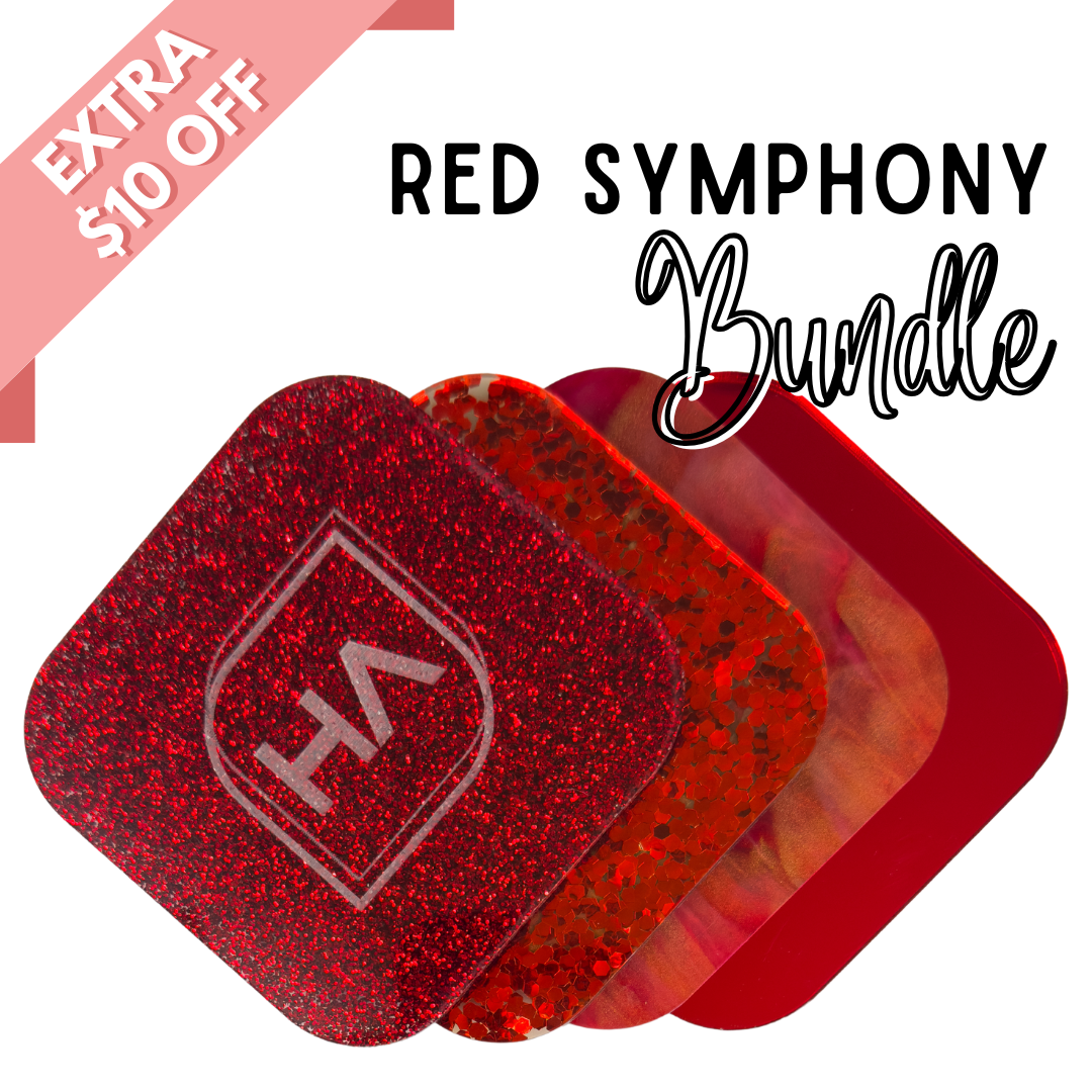Red Symphony Acrylic Sheet Bundle – Houston Acrylic