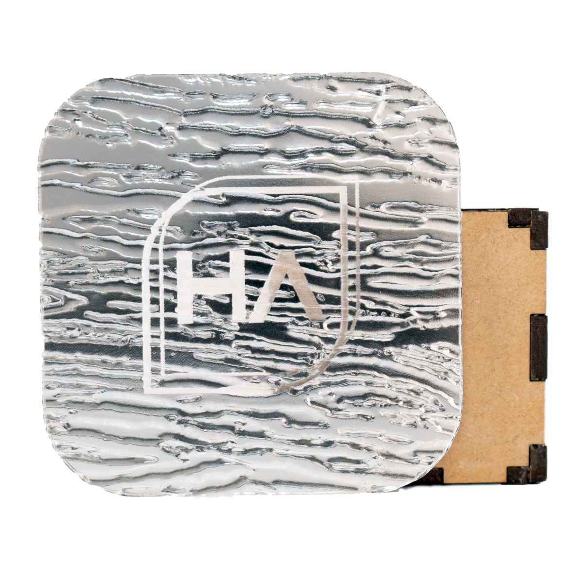 1/8" Ridged Textured Silver Mirror Acrylic Sheet – Houston Acrylic