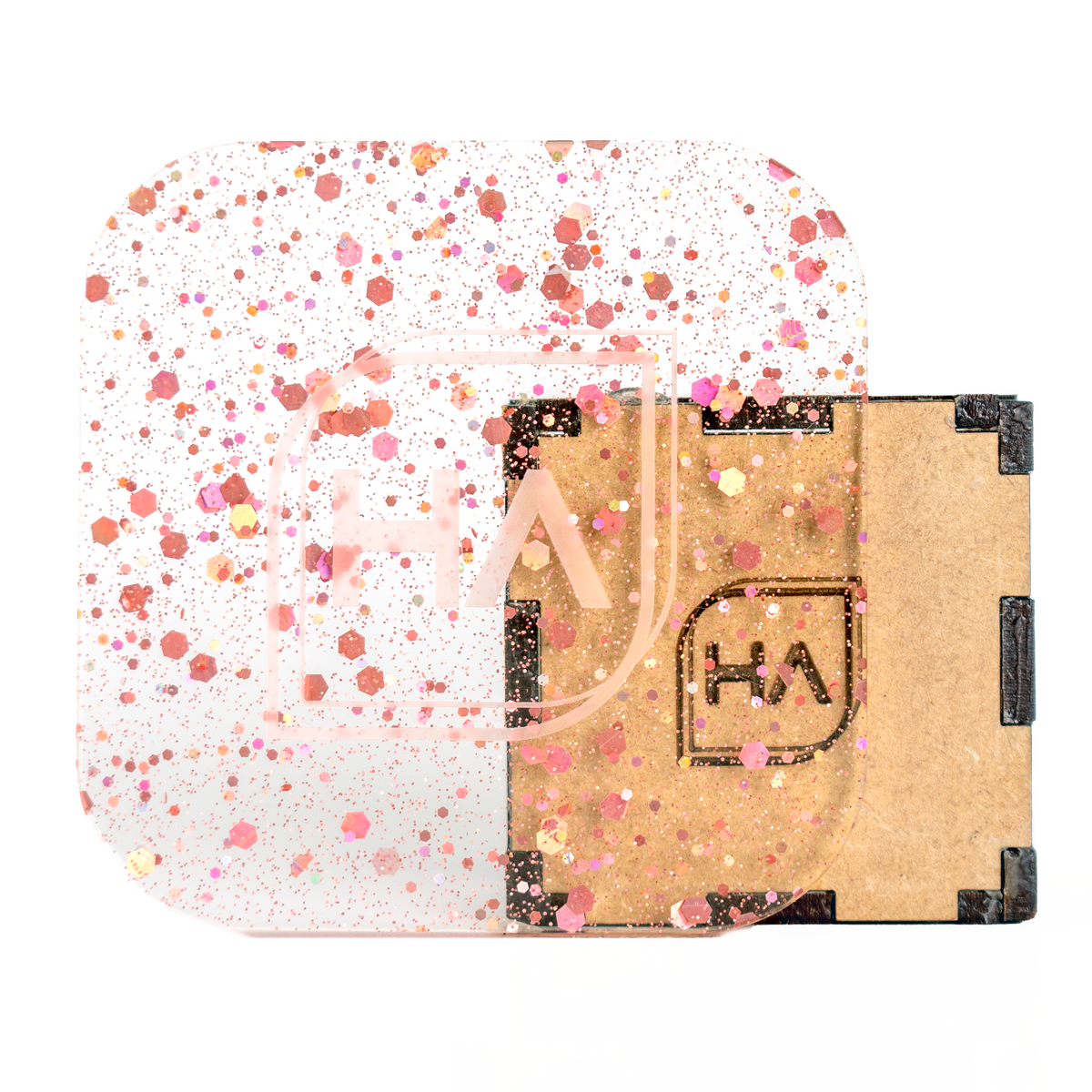 1/8" Sugar Rose Hex Confetti Cast Acrylic Sheet – Houston Acrylic