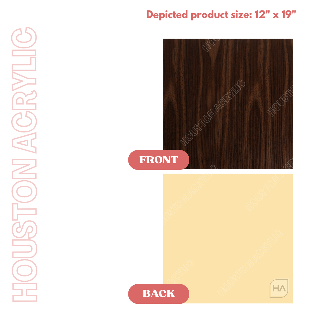 1/16" Two Tone Naturals Natural Teak/Ash – Houston Acrylic
