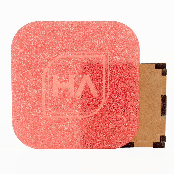 1/8" Tropical Pink Glitter Cast Acrylic Sheet – Houston Acrylic
