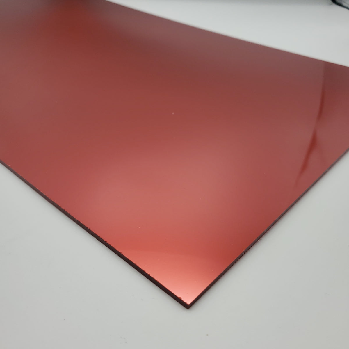 1/8" Bright Red Metallic Cast Acrylic Sheet – Houston Acrylic