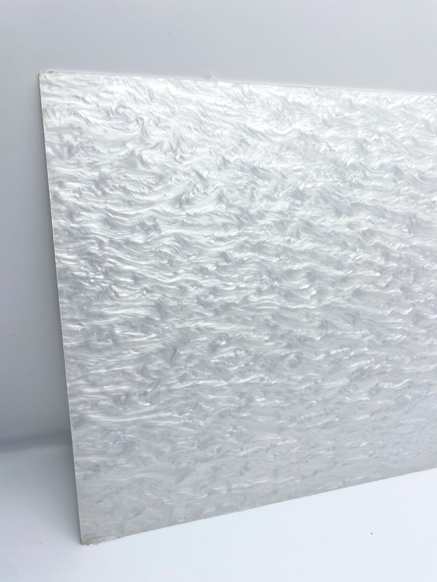 1/8" White Pearl Cast Acrylic Sheet – Houston Acrylic